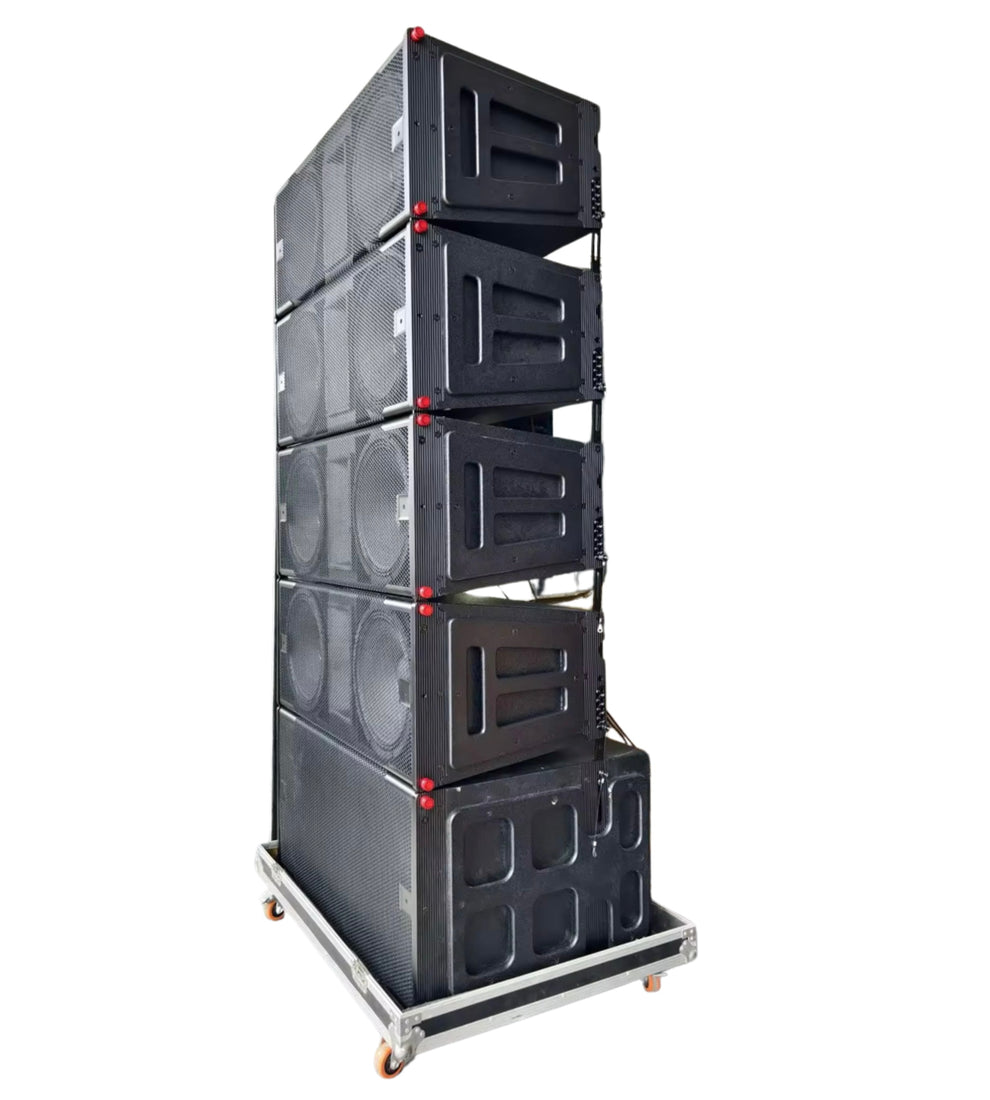 15 Inch Dual Line Array Touring Speaker – Five18 Audio